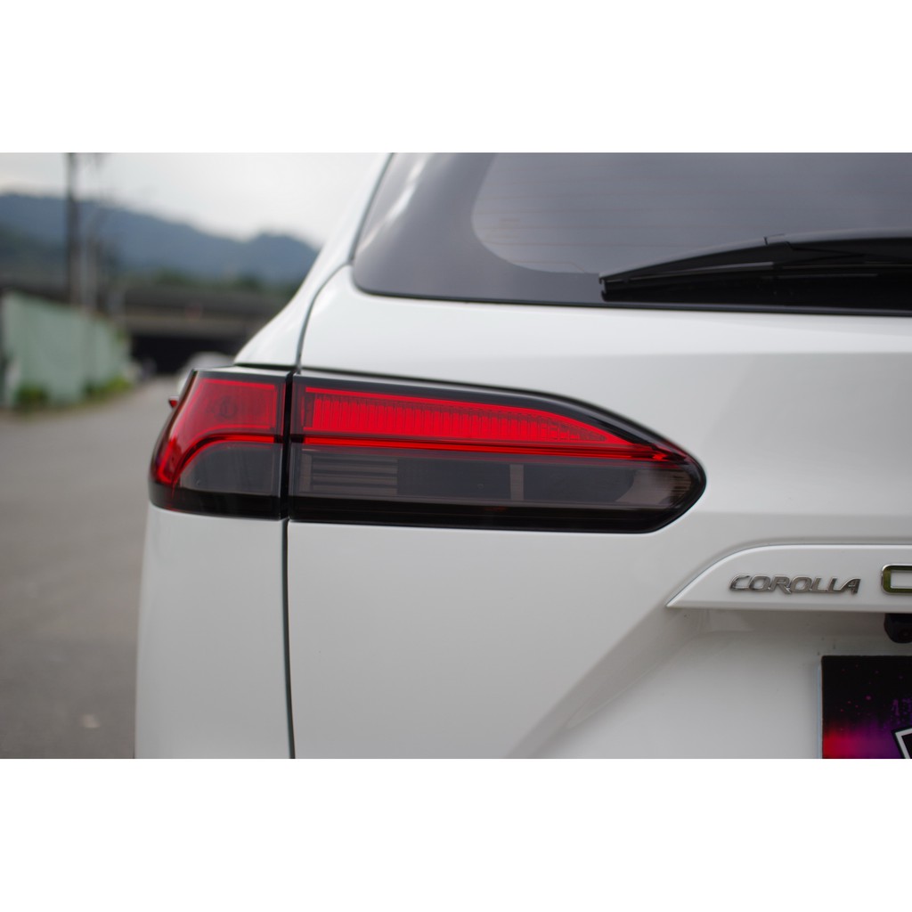 TOYOTA COROLLA CROSS Exclusive Tail Light Blackened Lamp Film Added ...