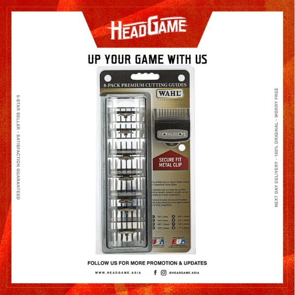 8pcs Premium Attachment Clipper Cutting Comb Guides For Clipper Trimmer ...