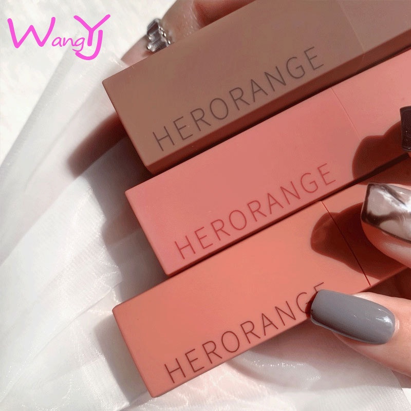 HERORANGE Lip Glaze Lip Mud Velvet Matte Surface Is Not Easy To Fade ...