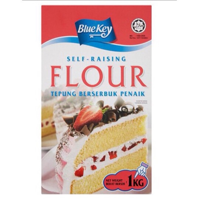 Blue Key Tepung Naik Sendiri Self Raising Flour 1kg | Shopee Malaysia