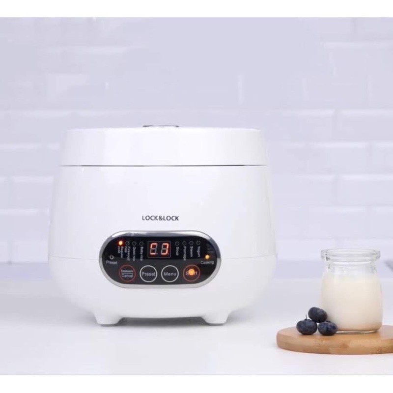 (LocknLock Ch)ejr326wht - Digital Rice Cooker Lock&Lock Digital Rice ...
