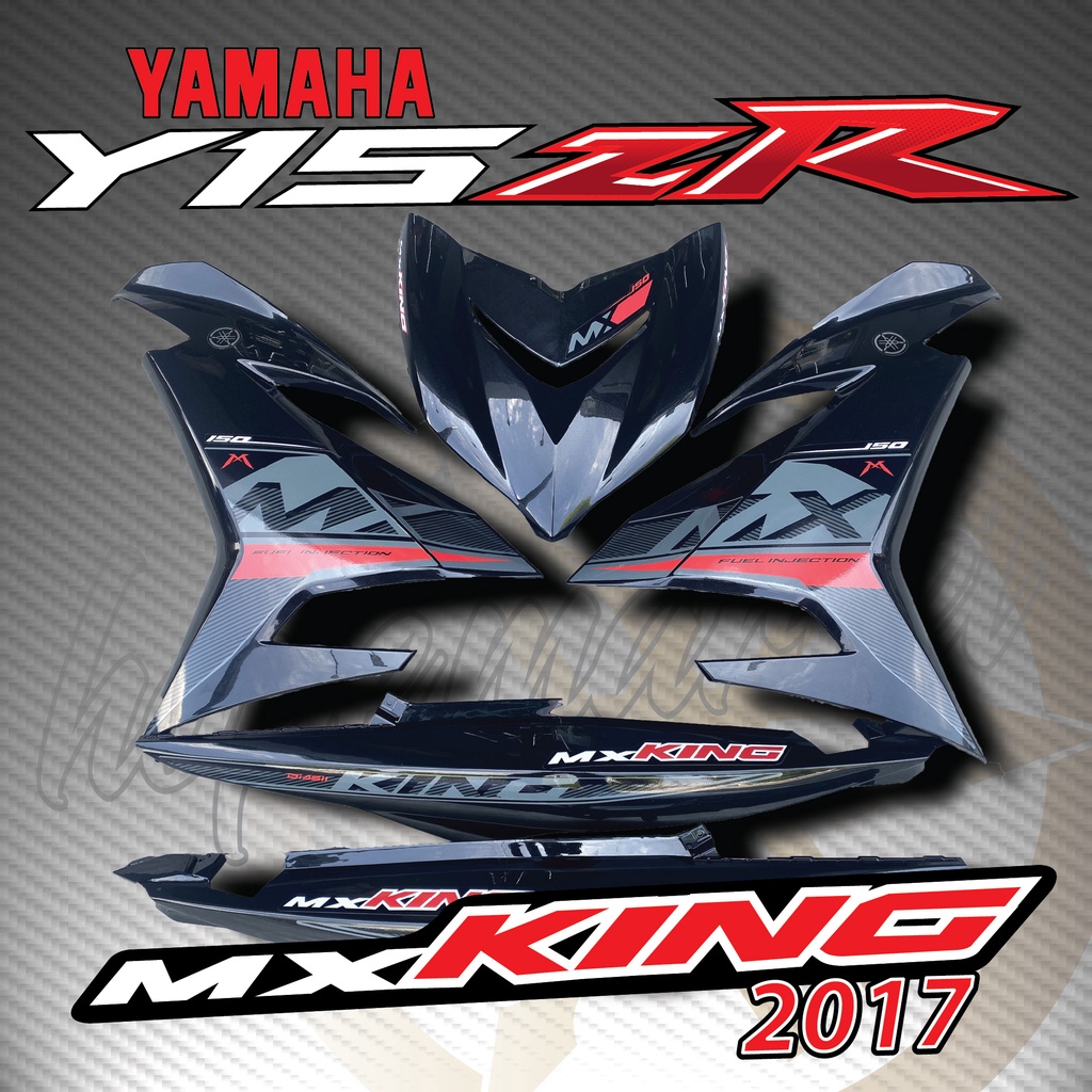 STRIPE MOTOR YAMAHA Y15ZR Y15 MX KING 2017 (3) SILVER GREEN CUSTOM BODY ...