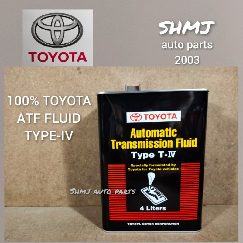 100% TOYOTA ATF TYPE-IV UMW | Shopee Malaysia