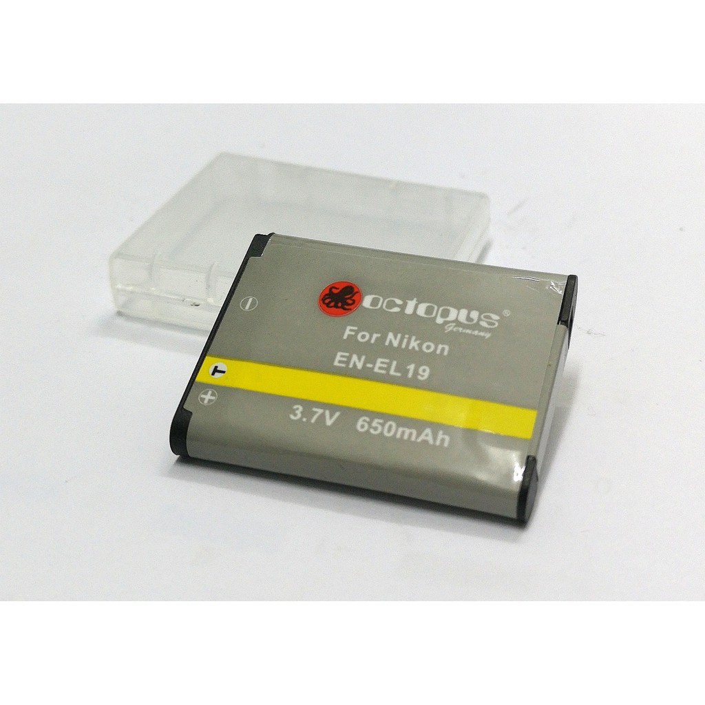 Octopus Platinum En-EL19 Battery - Nikon A100 S7000 S2900 S3400 S4300 ...