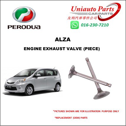 PERODUA ALZA ENGINE EXHAUST VALVE (PIECE) | Shopee Malaysia