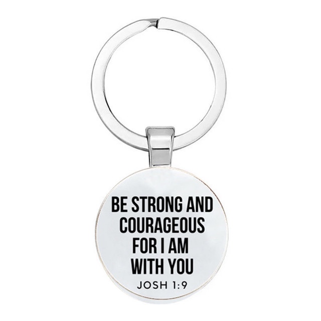 New Bible Verses Key Chain Faith Key Ring Bible Christian Jewelry ...