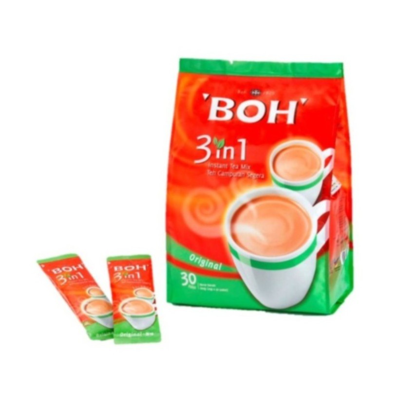 Boh 3 in 1 Instant Tea Mix (30s) | Shopee Malaysia