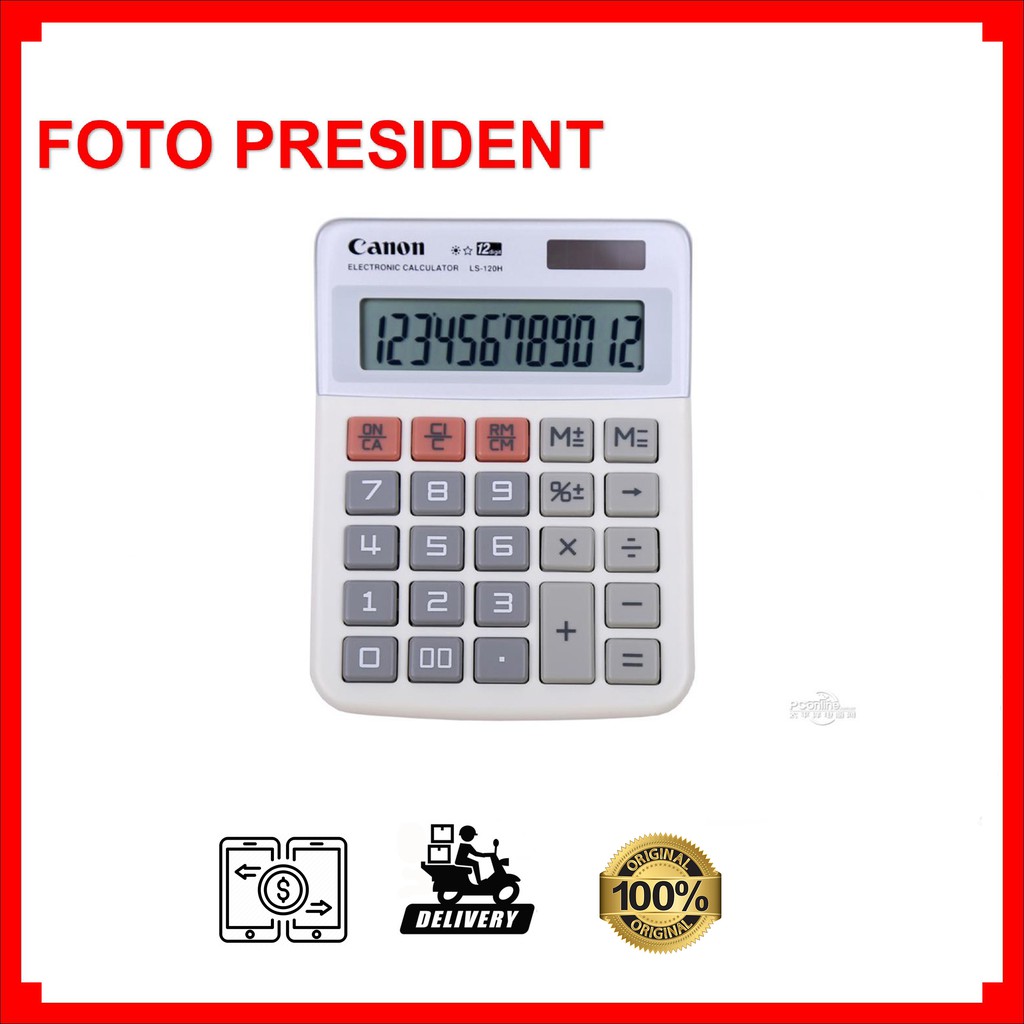 Canon LS-120 Calculator | Shopee Malaysia