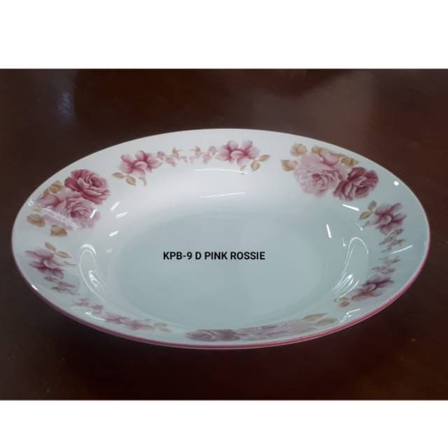 Piring Keramik Motif Bunga (1 / 2 Dozen) | Shopee Malaysia