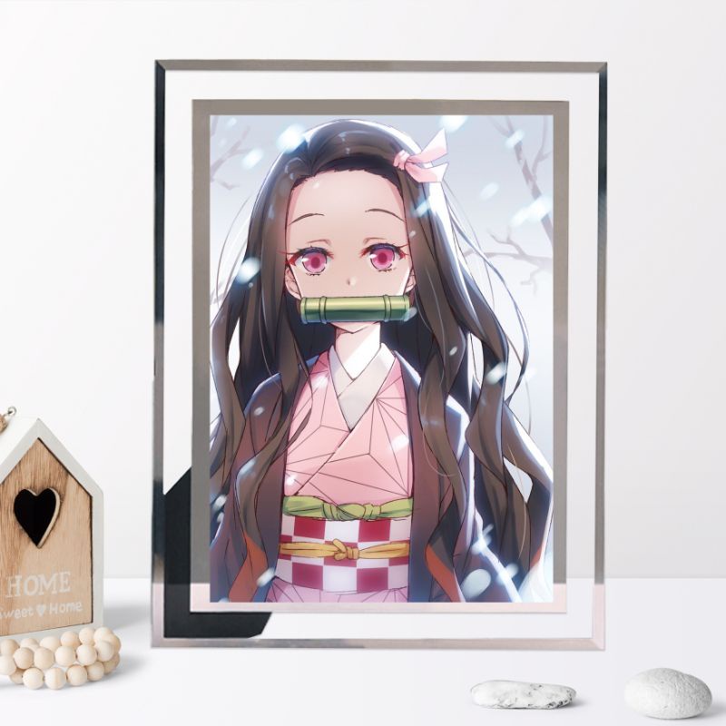 Demon Slayer Photo Glass Frame - Ready Stock | Shopee Malaysia