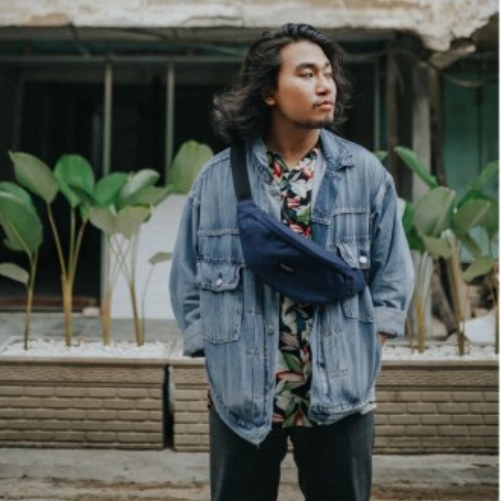 PRIA Men's Distro Sling Bag Waist Bag Canvas Sling Bag Newest Original ...