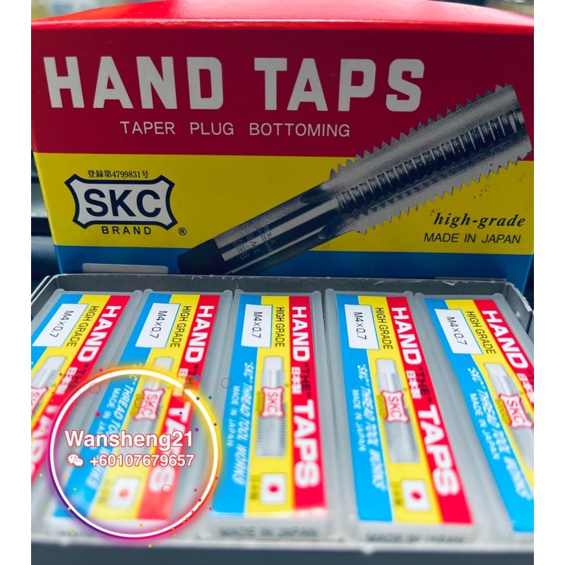 [100% Original] M2 - M14 SKC Hand Tap Set Metric Set of 3PCS (MADE IN JAPAN) | Shopee Malaysia