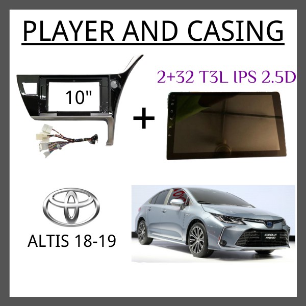 ALTIS 18-19 Android Player 2 + 32 T3L IPS 2.5D 10-inch Full HD screen ...