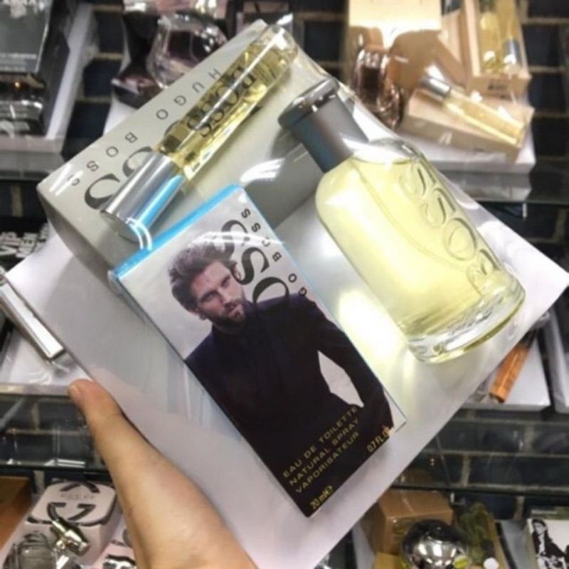 🔥 GIFT SET 🔥2IN 1 SET BOSS PERFUME FOR MEN Hadiah Untuk Lelaki Minyak ...