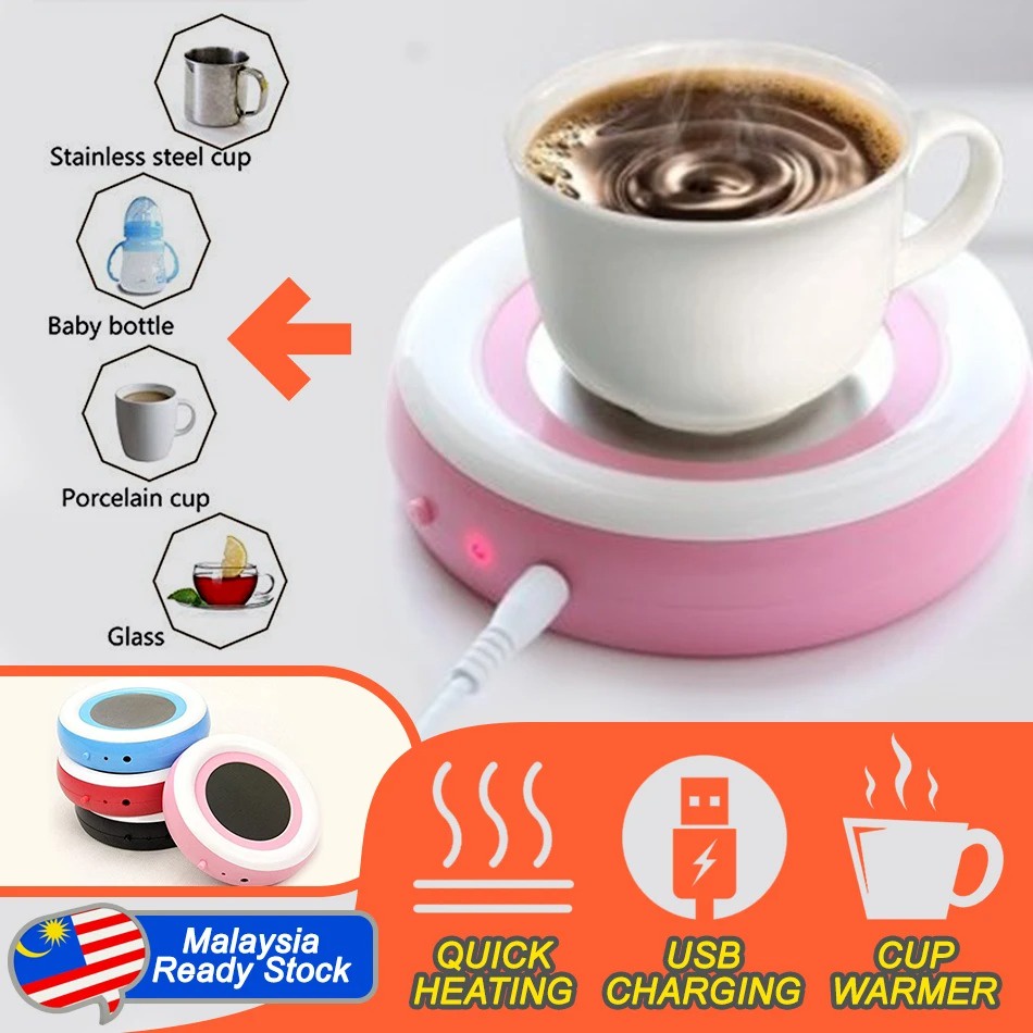 Tollo_regina Mini Portable USB Powered Cup Warmer Heater / Pemanas ...