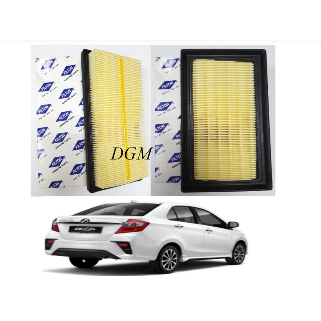 FILTON Perodua Bezza 1.3cc Air Filter (Buatan Malaysia) FA-9862 ...