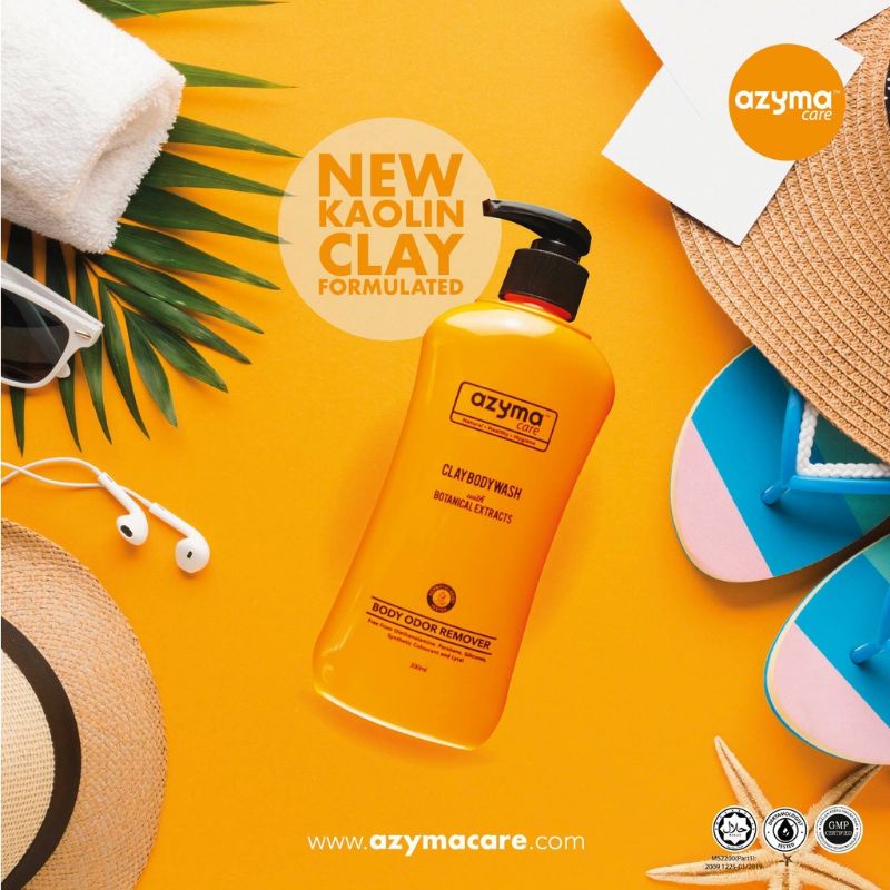 Azyma Care Mandian Tanah liat, Kulit Sensitif Ekzema | Shopee Malaysia
