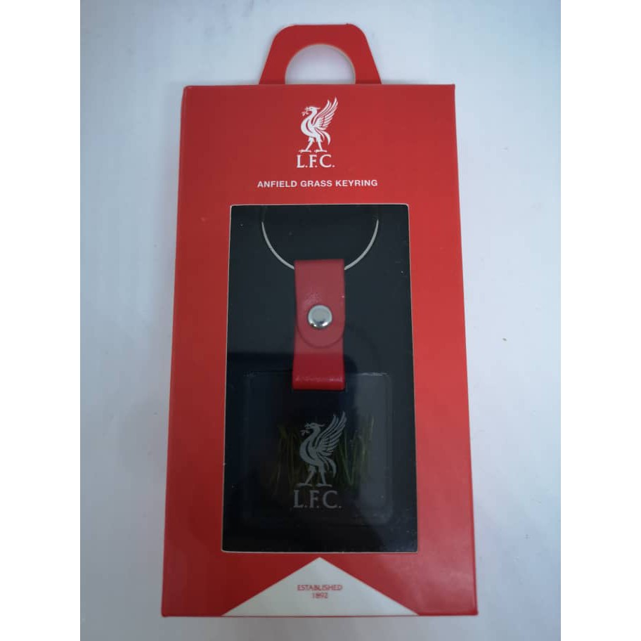 Liverpool FC Anfield Grass Keyring / Keychain (Official LFC Product ...