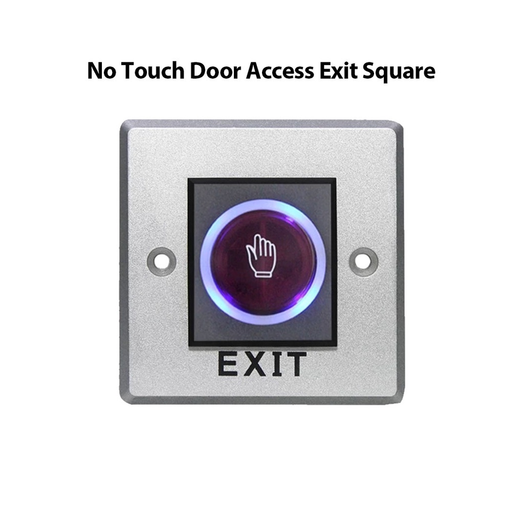 NioTech No Touch Contactless Door / Exit Switch Release Exit Button with LED Indication Door ...