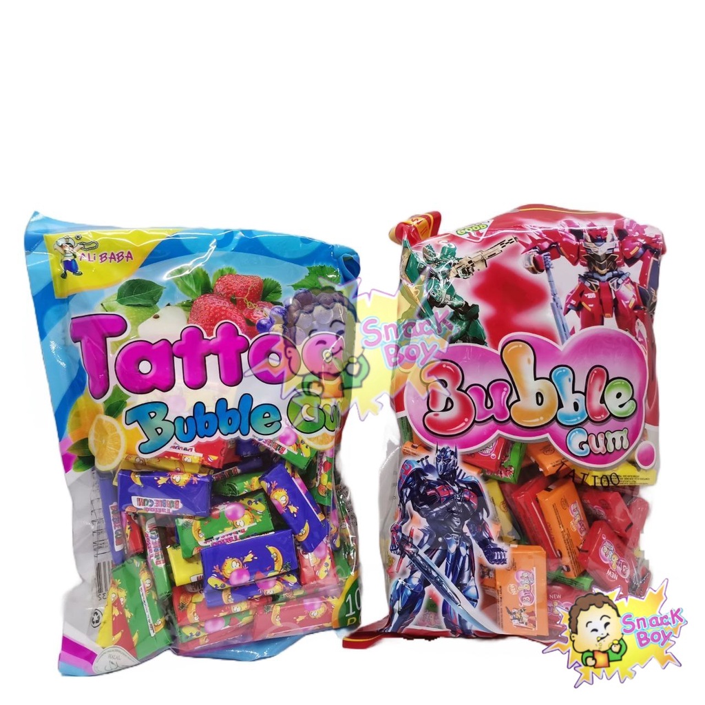 100pcs Tattoo Bubble Gum Chewing Candy ｜Alibaba｜Bubble Gum Candy ...