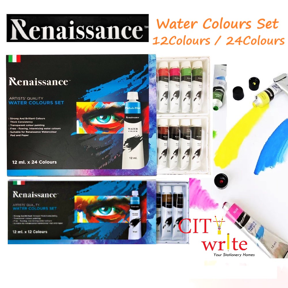 12ml x 12Colours / 24Colours Artist Paint | Shopee Malaysia