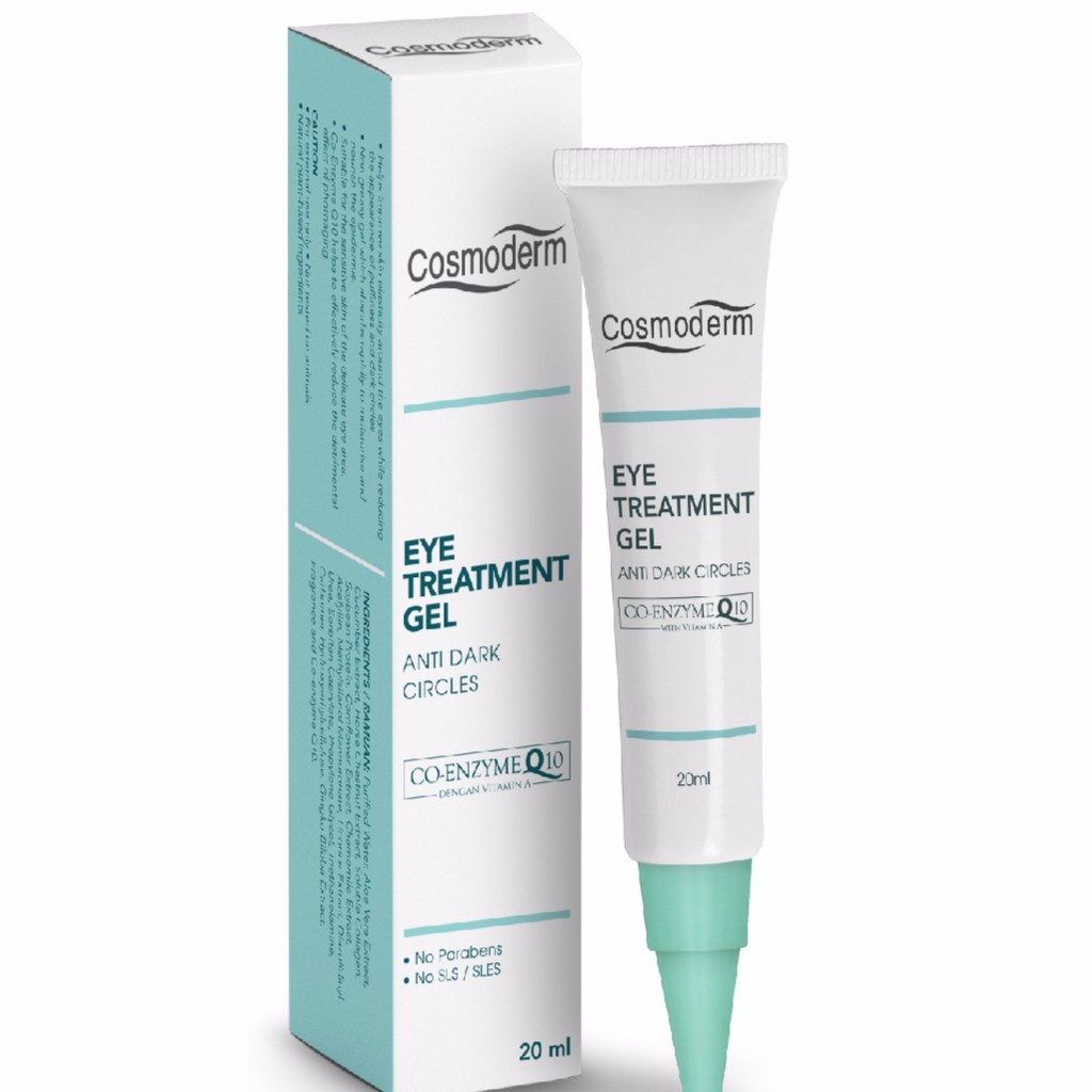 COSMODERM CO-ENZYME Q10 EYE TREATMENT GEL 20mL [EXP: 7/2026] | Shopee ...