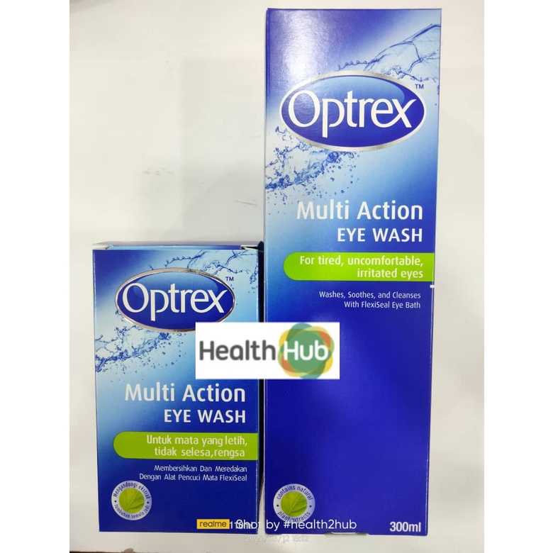 OPTREX MULTI ACTION EYE WASH (PENCUCI MATA) 110ML / 300ML | Shopee Malaysia