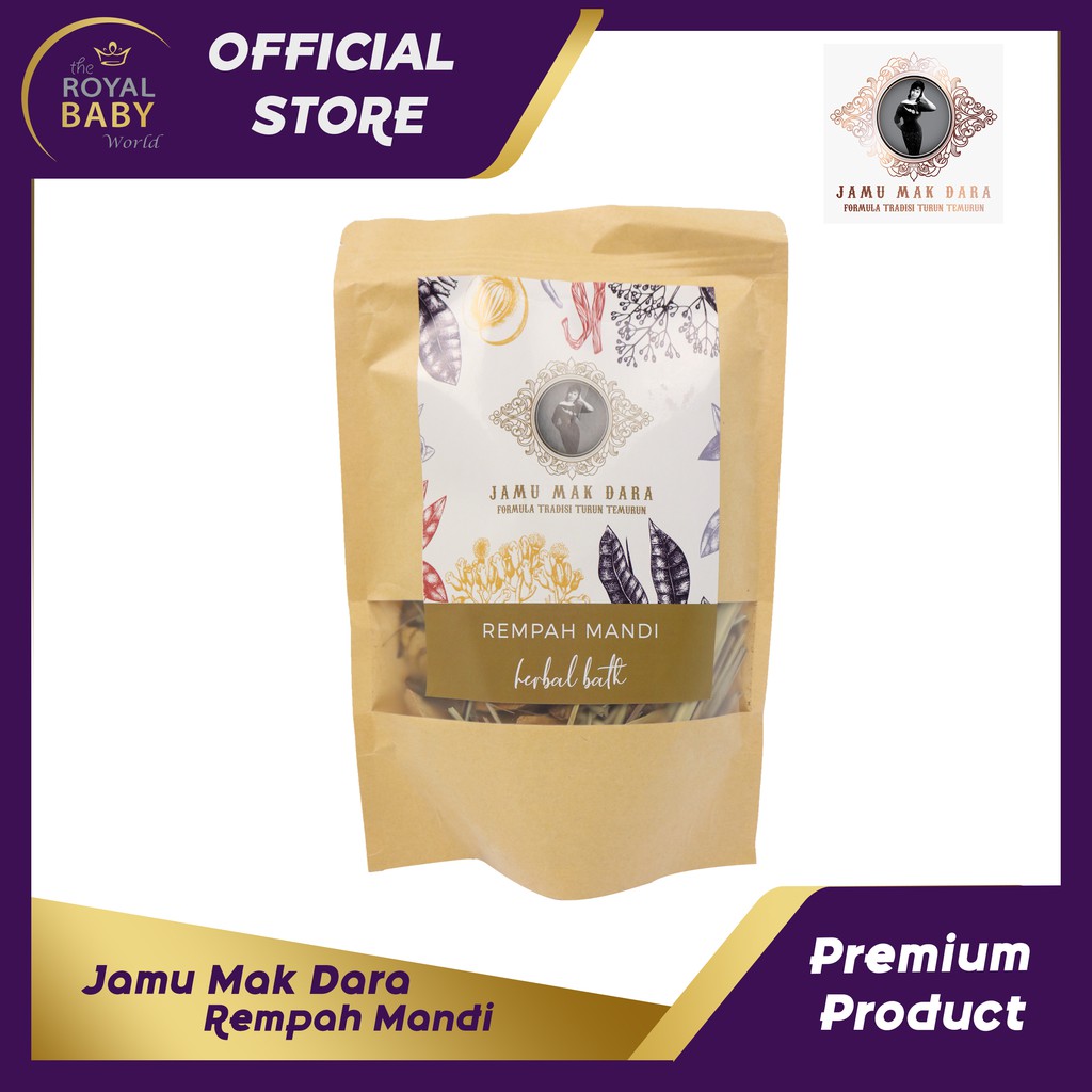 Jamu Mak Dara Herbal Bath (200g) | Shopee Malaysia
