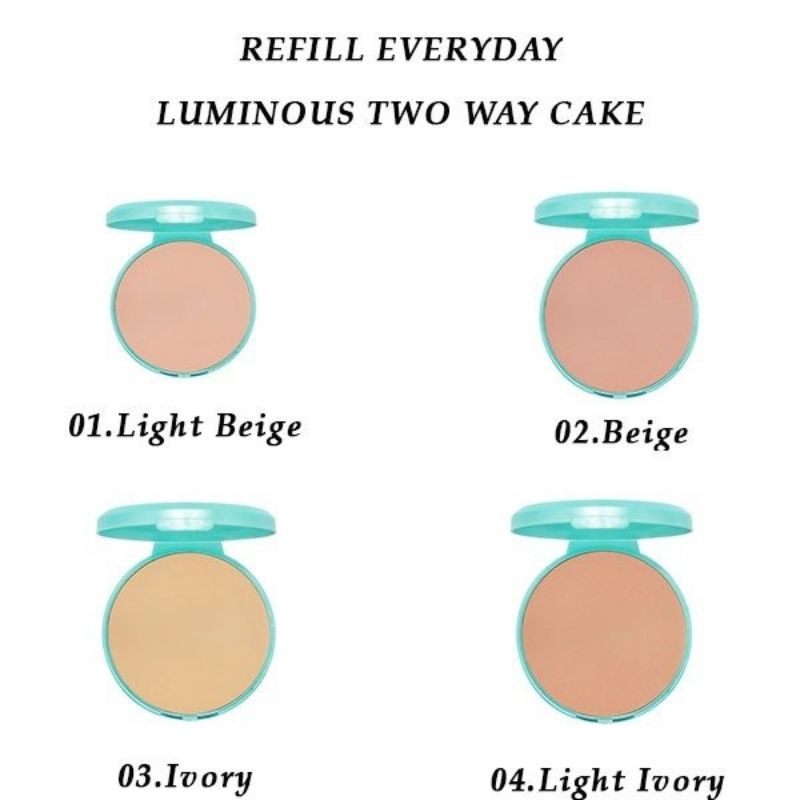 Wardah Luminous Two Way Cake Refill | Shopee Malaysia