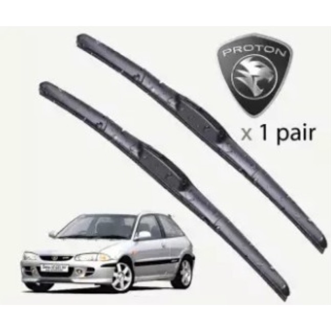 Proton Satria 1994 Wiper Silicone Blades 20" + 17" (1 pair) | Shopee Malaysia