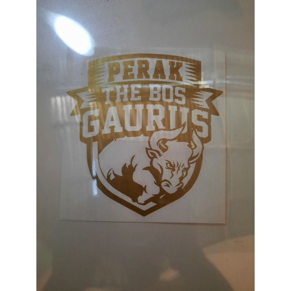 sticker perak fc gold color/ cutting sticker | Shopee Malaysia
