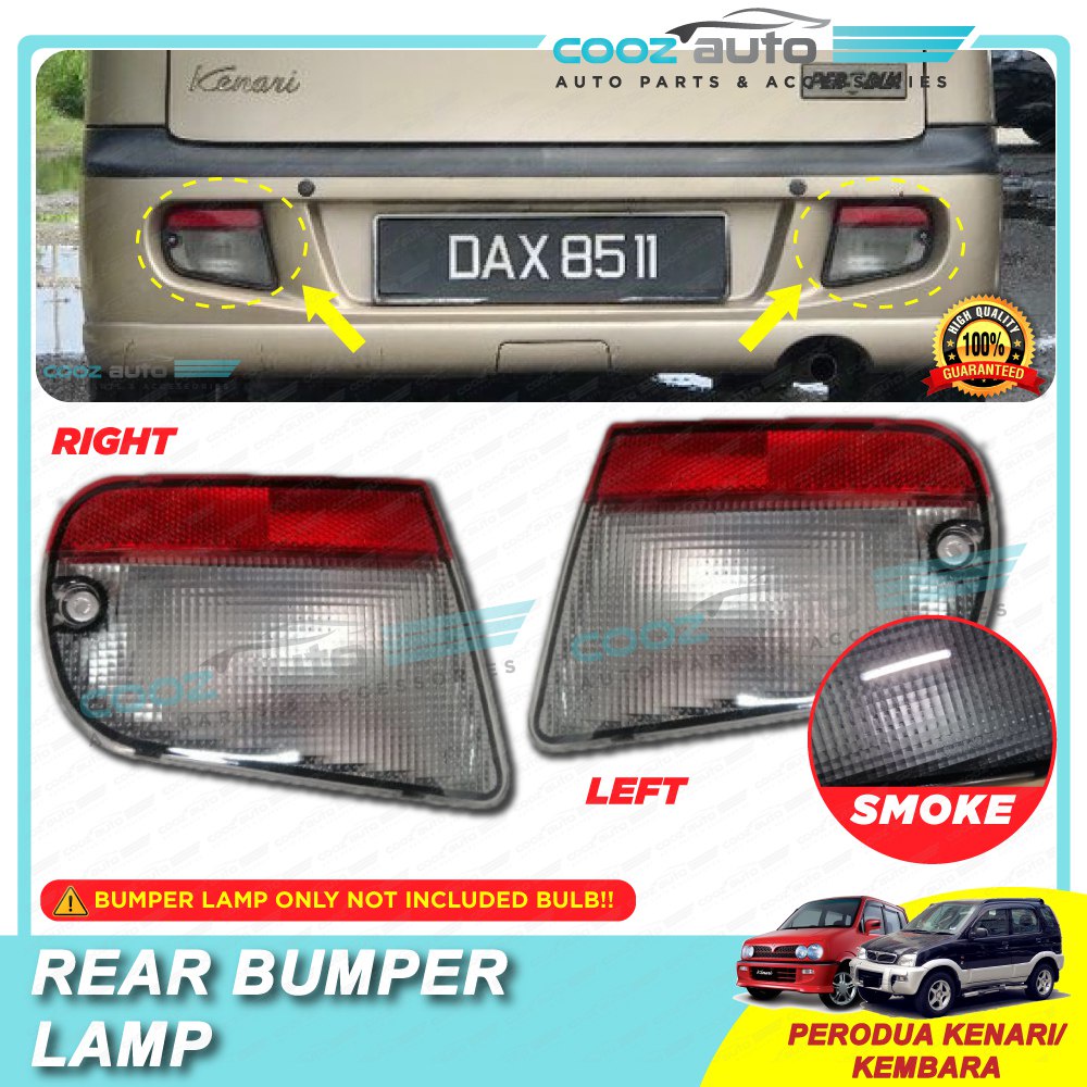 Perodua Kenari 1999 - 2003 Kembara 2003 Rear Bumper Lamp Rear Fog Lamp ...