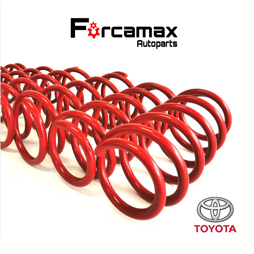 Toyota Corolla AE90 (Forcamax) Lowered Performance Coil Spring | Shopee ...