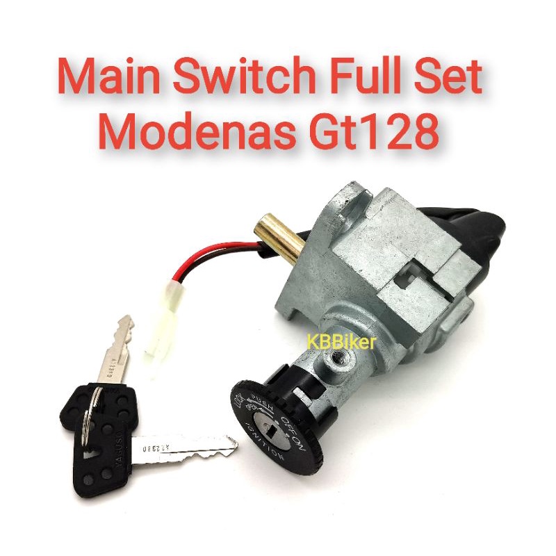 Main Switch Full Set Modenas Gt128 Kunci Motor Set | Shopee Malaysia