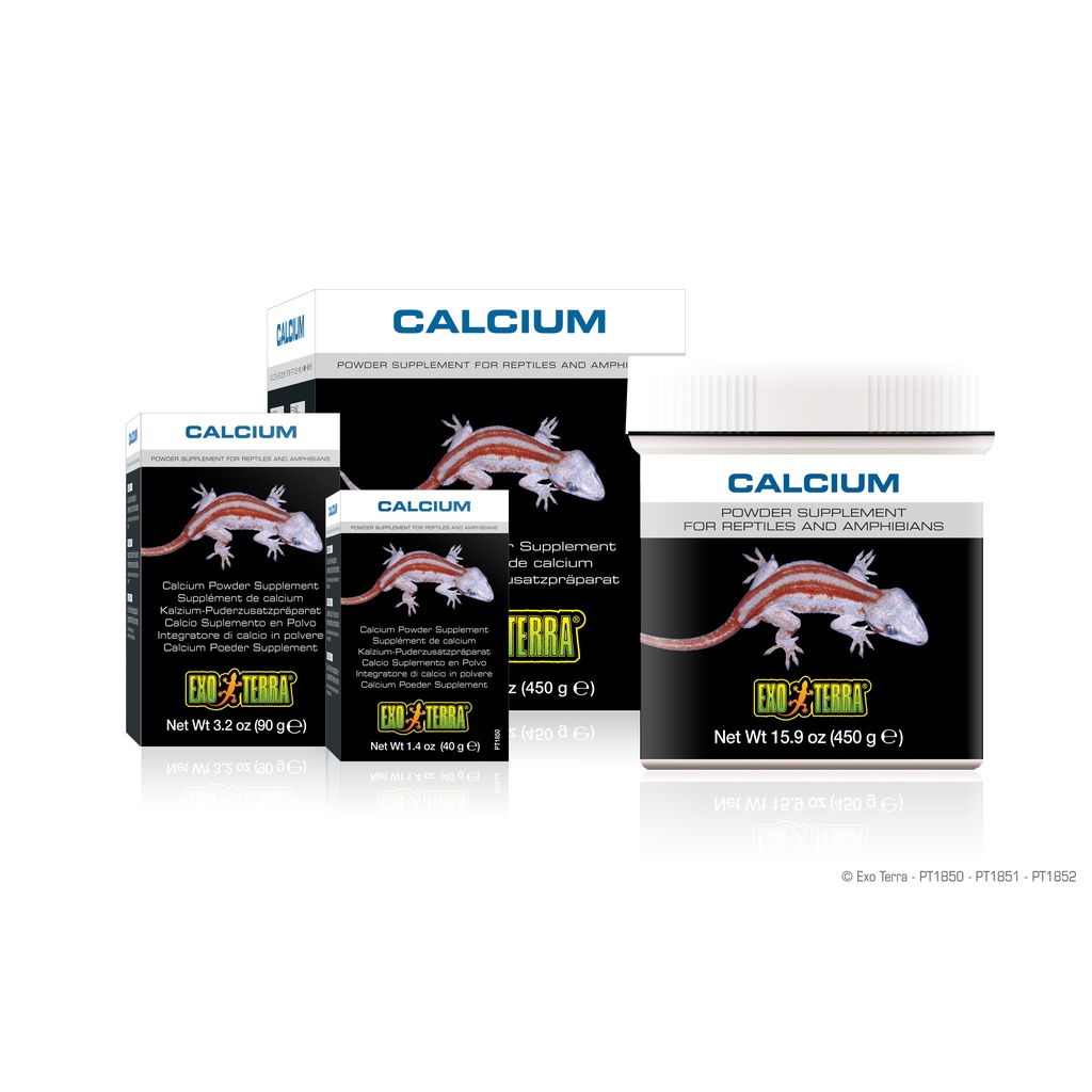 Exo Terra Reptile Calcium Supplement (For Bearded Dragon/Tortoise, etc ...