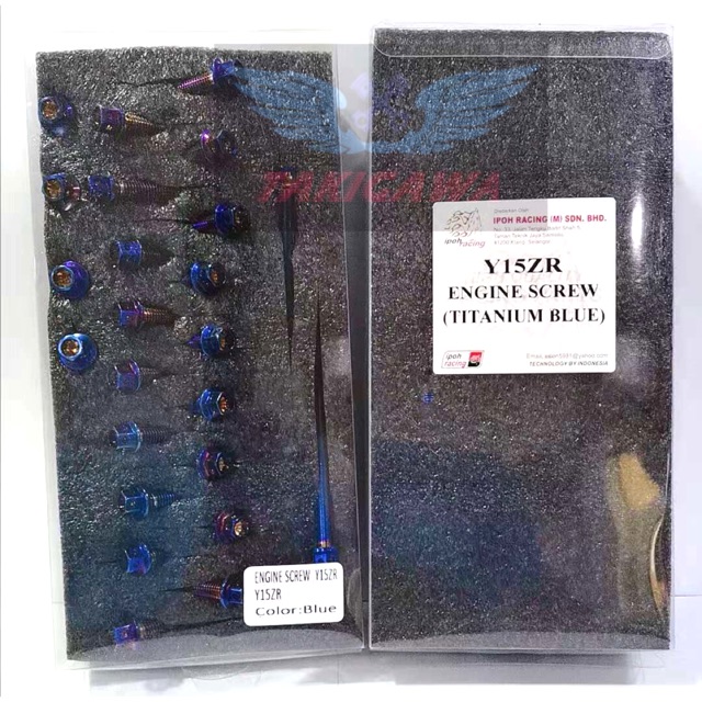 YAMAHA Y15-ZR ENGINE SCREW ( IPOH RACING ) | Shopee Malaysia