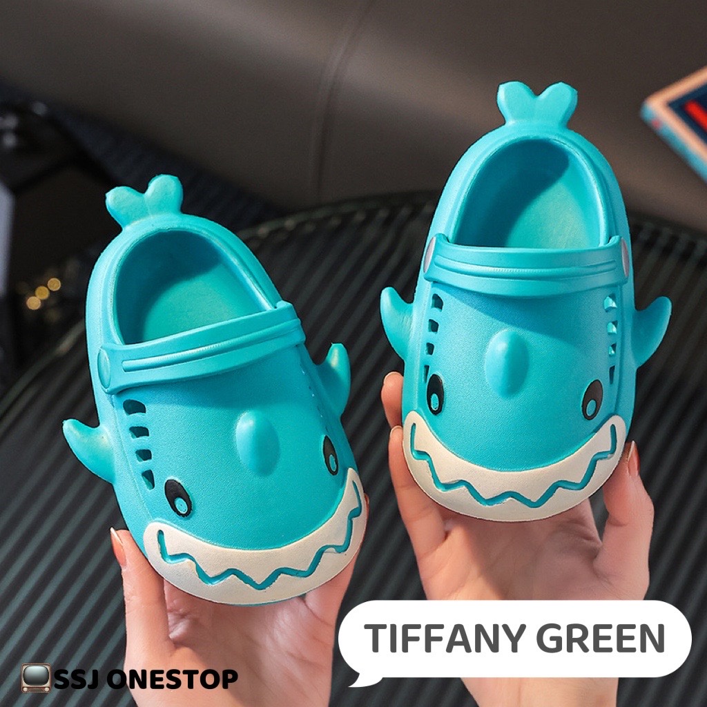 EVA Children Summer Sandals Children Cute Baby Shark Colorful Kid Boy ...