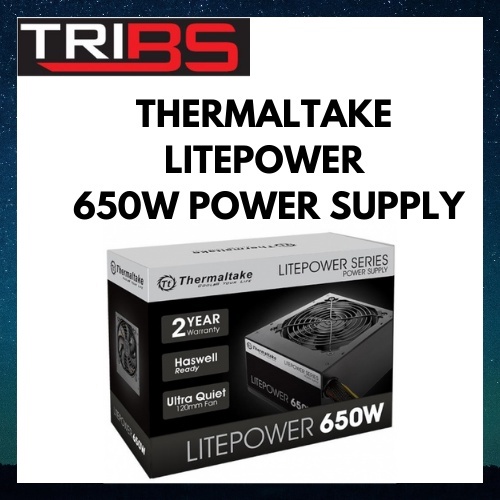 THERMALTAKE LITEPOWER 650W POWER SUPPLY FOR PC & COMPUTER | Shopee Malaysia