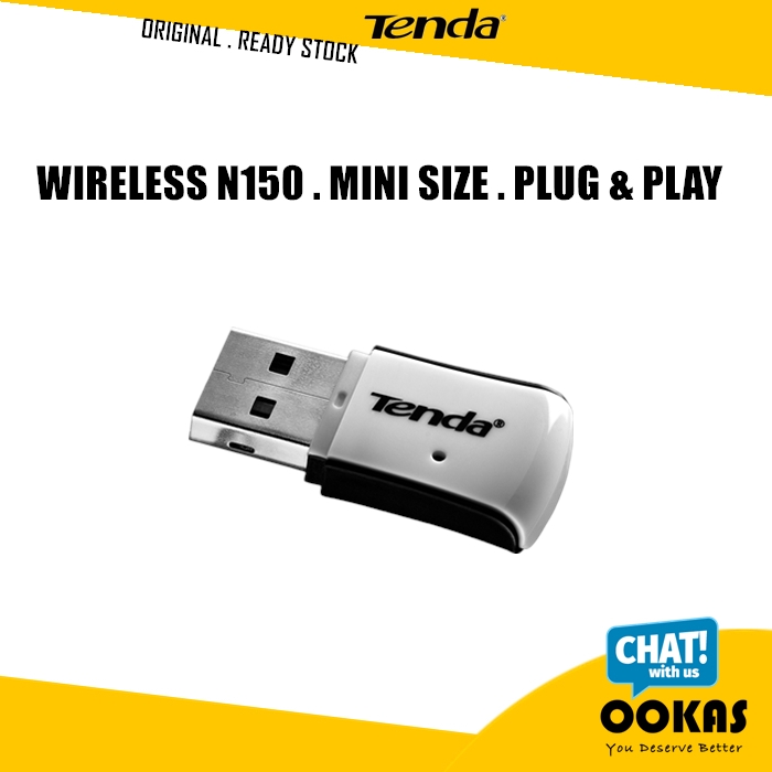 Tenda W311M Mini Size Wireless N150 USB Wifi Adapter With Soft AP As PC ...