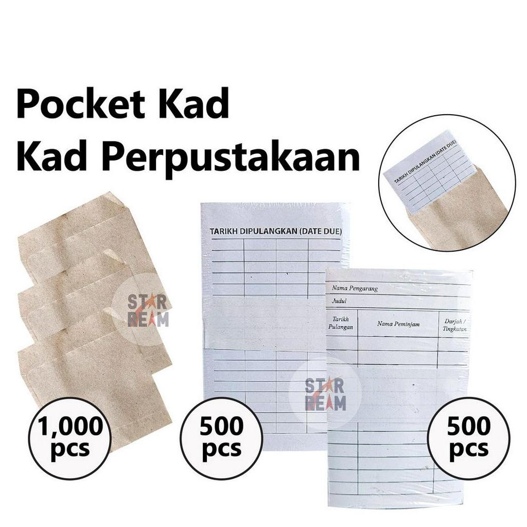 [READY STOCK] Kad Pinjaman/Kad Pulangan/Sampul Surat Pusat Sumber/Kad ...