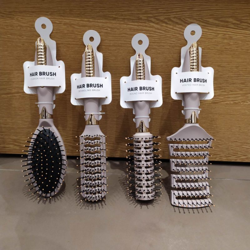 Hair Brush With Clip Miniso | Miniso Comb | Shopee Malaysia