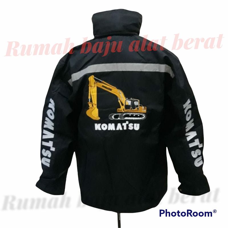 Komatsu jacket / beco parachute komatsu jacket / heavy equipment jacket ...