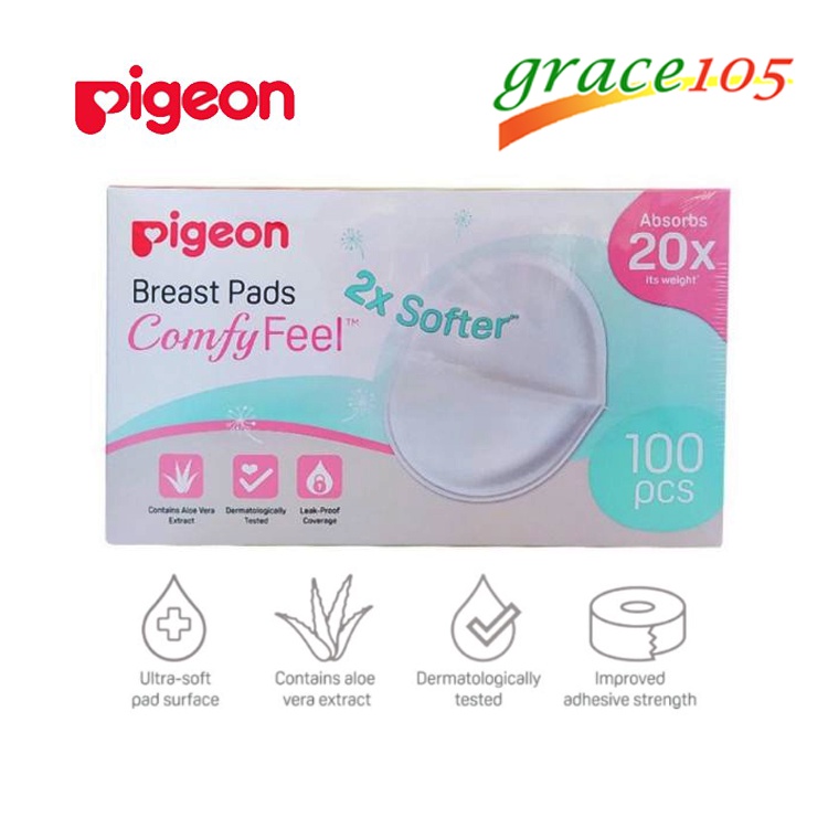 Pigeon Comfy Pads Disposable Breast Pads | Shopee Malaysia