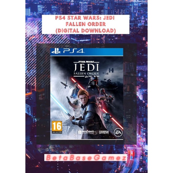 PS4 PS5 Star Wars: Jedi Fallen Order Deluxe Edition (Digital Download ...