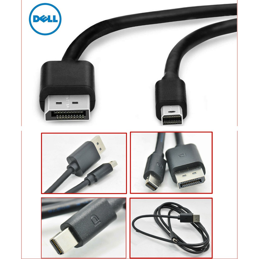 Original Dell (by Honglin) Thunderbolt 144Hz 4K 1.8m Mini DP ...