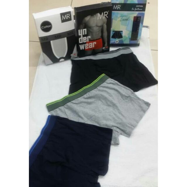 READY STOCK MEN'S, BOXER BODY LOVE ONE BOXS (3PC) | Shopee Malaysia