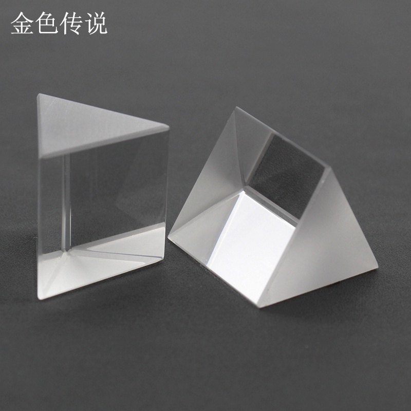 Triangular Split Light Glass Mirror Reflector Refractory Lens diy ...