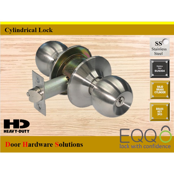 EQQO EQCD-4000 SS SUS304 ENTRANCE CYLINDRICAL LOCK | Shopee Malaysia