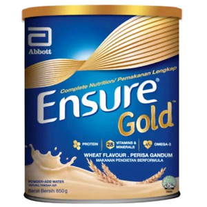 [Abott Ensure Gold Vanilla/Wheat/Cofee (850g) | Shopee Malaysia