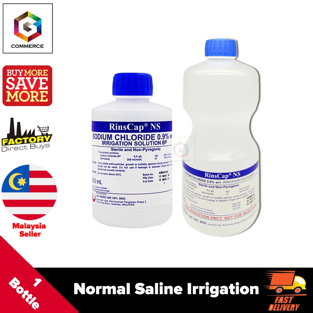 Normal Saline Sodium Chloride Irrigation | Shopee Malaysia